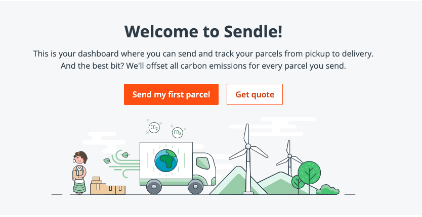Sending my first parcel – Sendle Support CA